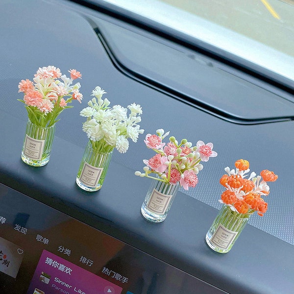 Flower for Car Dashboard - Etsy