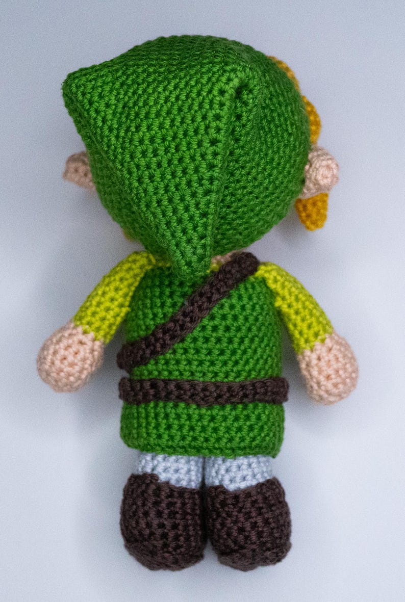 Crochet Pattern: Link legend of Zelda - Etsy