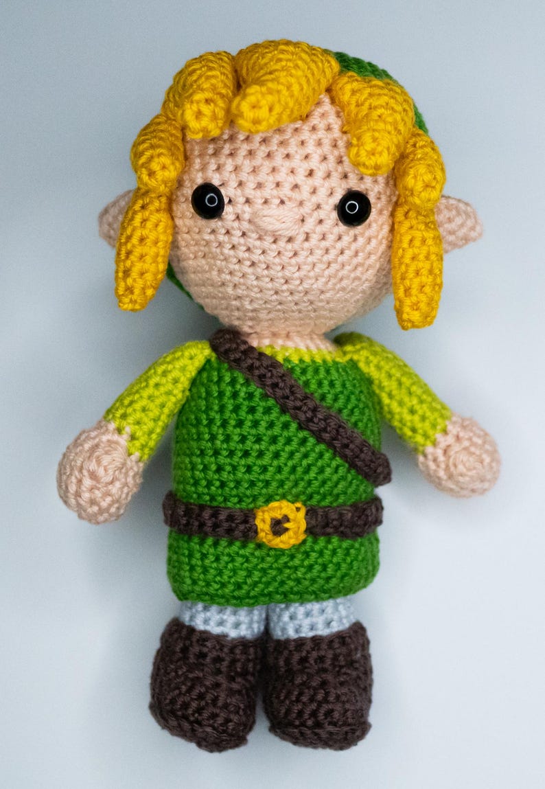 Crochet Pattern: Link legend of Zelda - Etsy