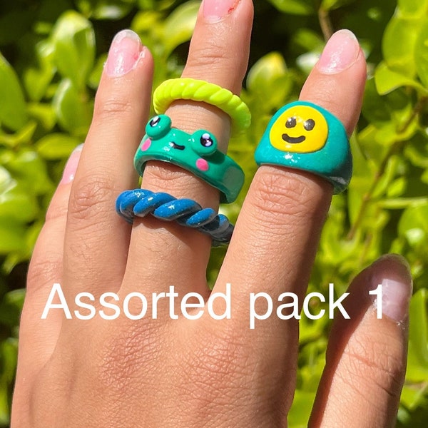 Clay Ring - Etsy