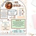 Meet the Teacher Retro Groovy Light-ink PINK Teacher Template Flyer ...