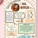 Meet the Teacher | Retro Groovy PINK Theme | Teacher Template Flyer ...