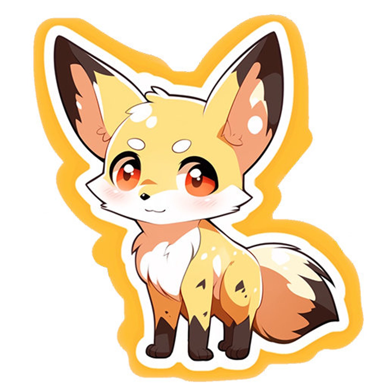 Best Fox Sticker Pack in the World outrageously Cute - Etsy