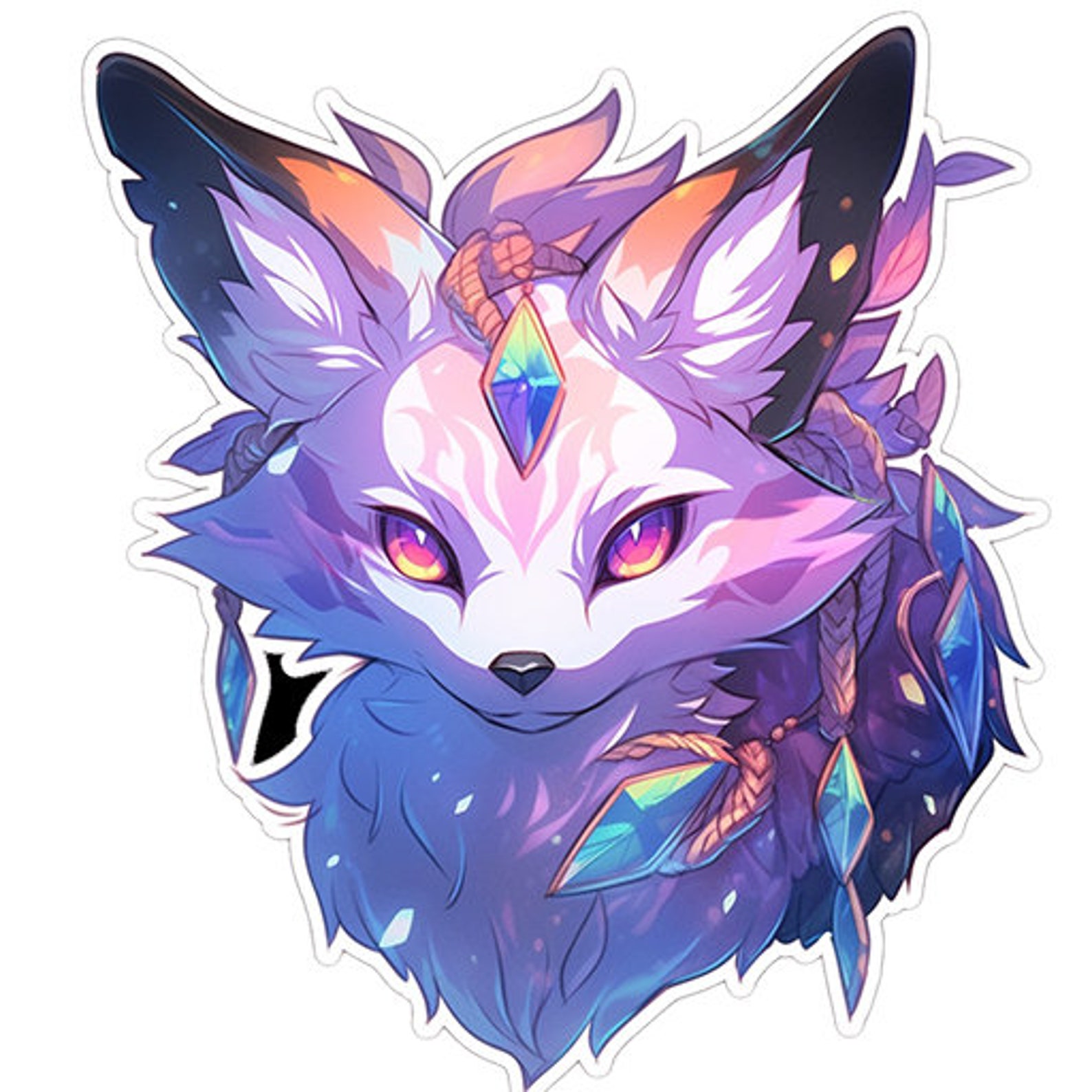 Best Fox Sticker Pack in the World outrageously Cute - Etsy