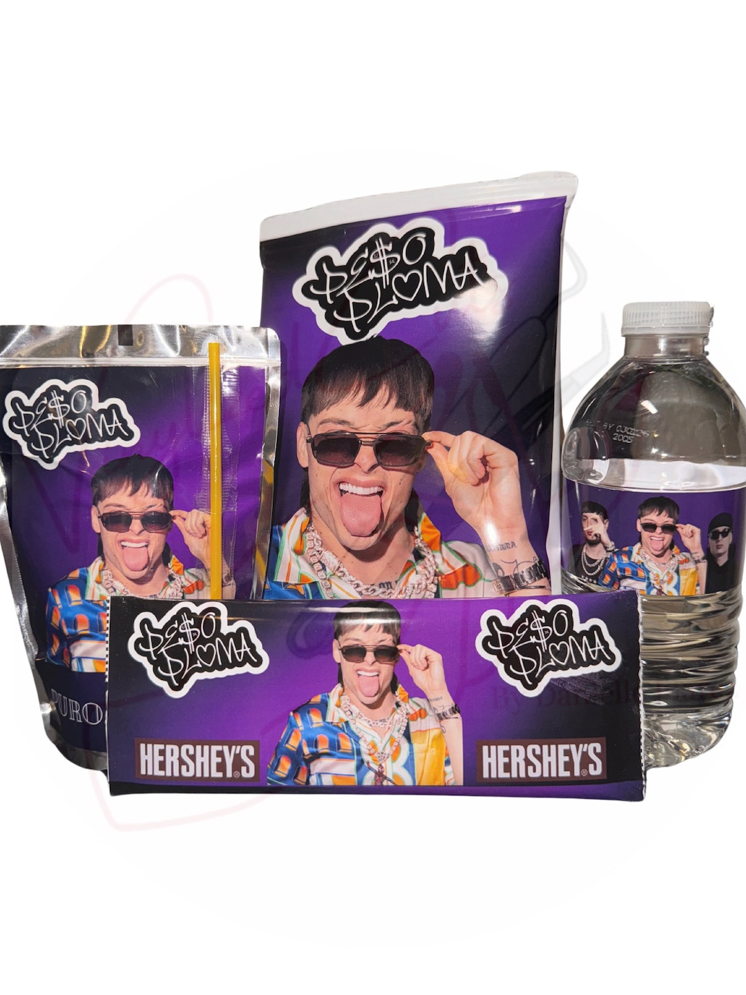 Peso Pluma Party Favors Png - Etsy