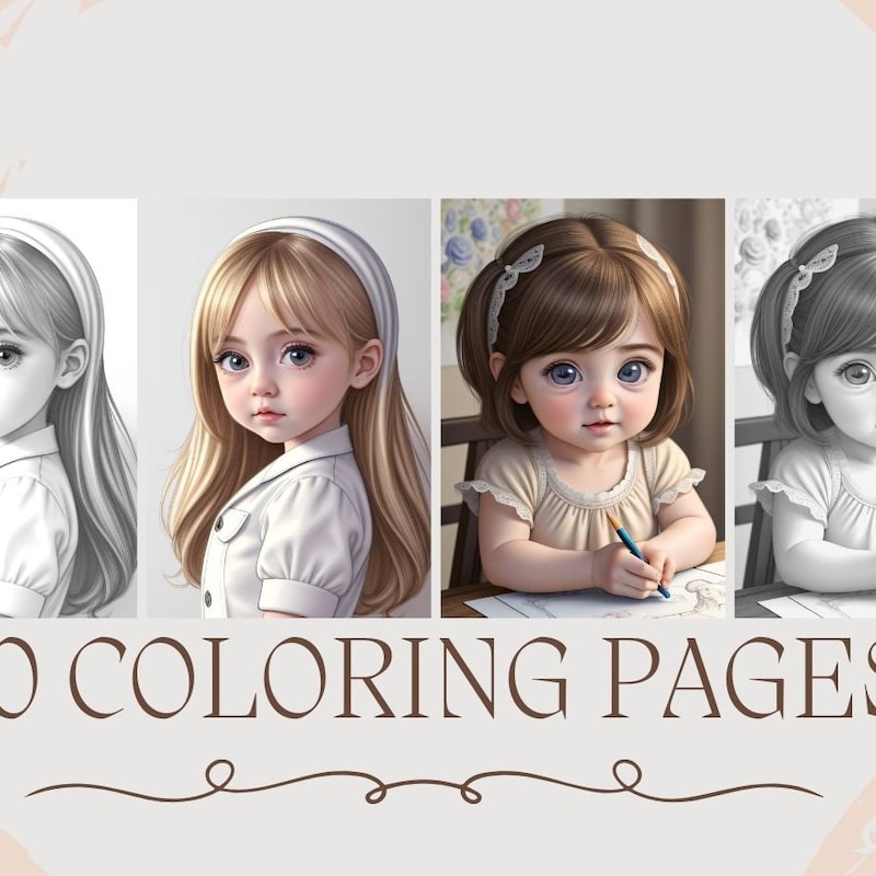 Big Eyes Coloring - Etsy UK