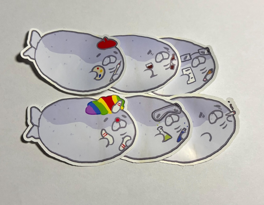 Career Seals Stickers Funny Cute Kawaii Gift Trendy - Etsy