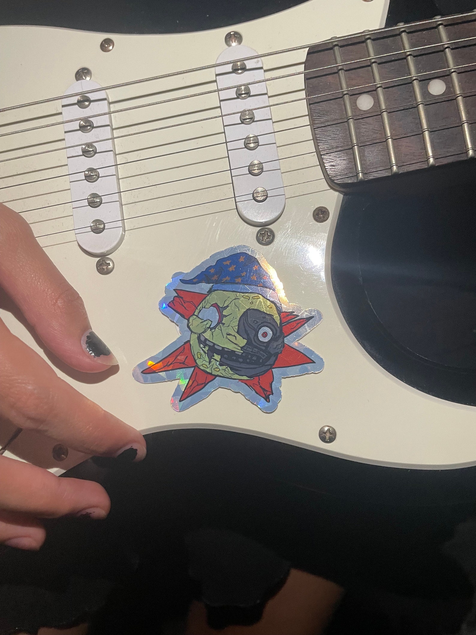 Eclipse Indie Horror Holographic Sticker - Etsy