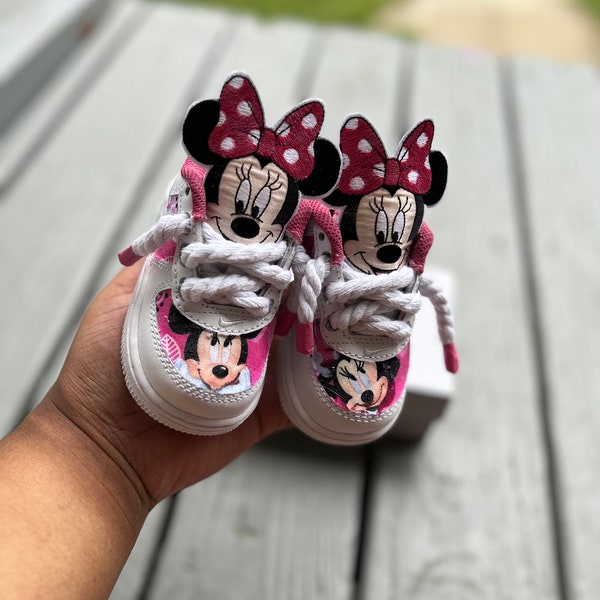 Minnie Mouse Shoe Bow - Etsy