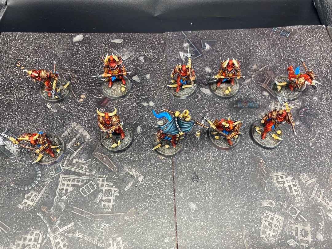 Painted Angry Warriors With Great Weapons Inspired by Chosen - Etsy