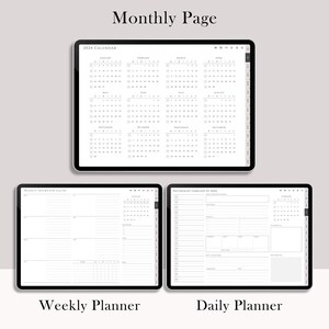 2024 Student Planner, Student Digital Planner, College Student Planner ...