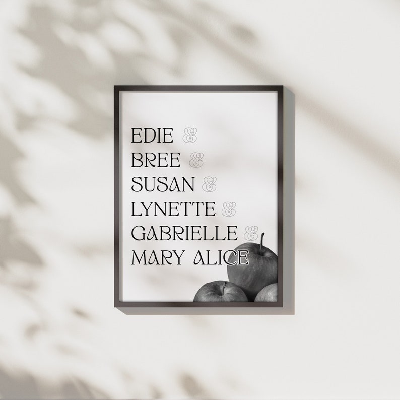Desperate Housewives Poster (digital Download) - Wall Art - Etsy