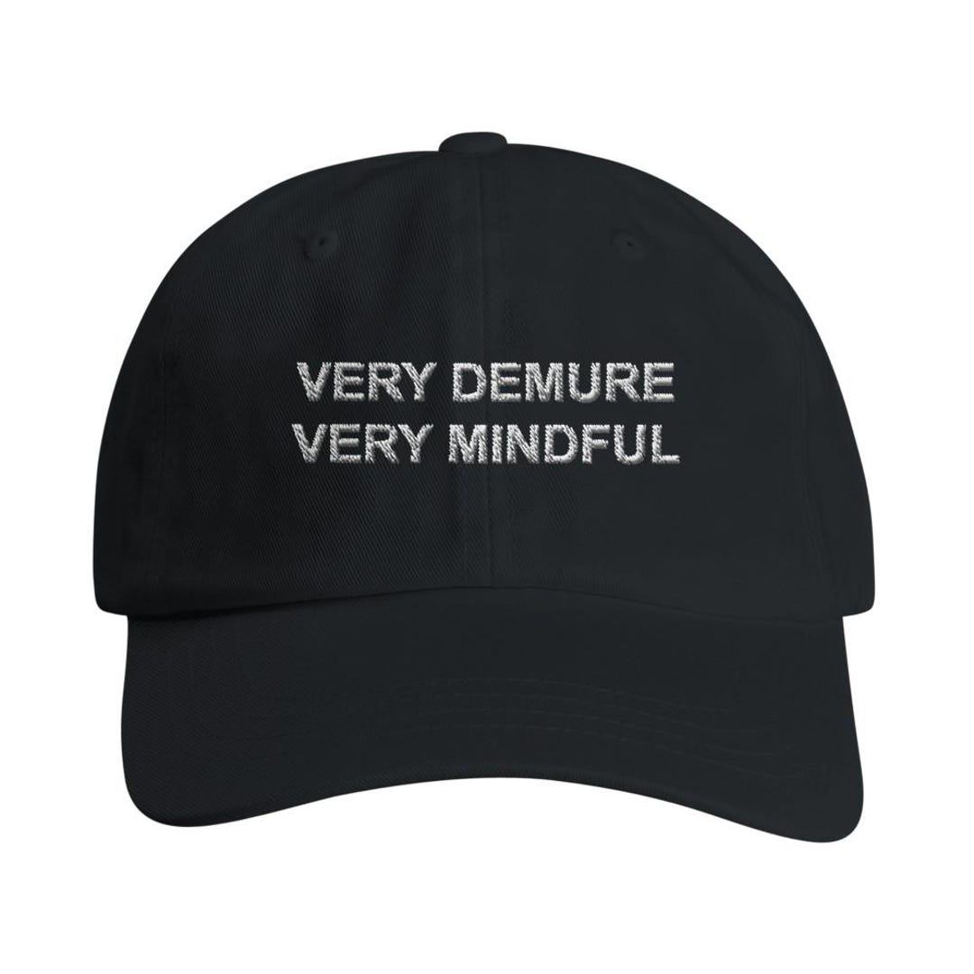 Very Demure, Very Mindful Hat - Etsy