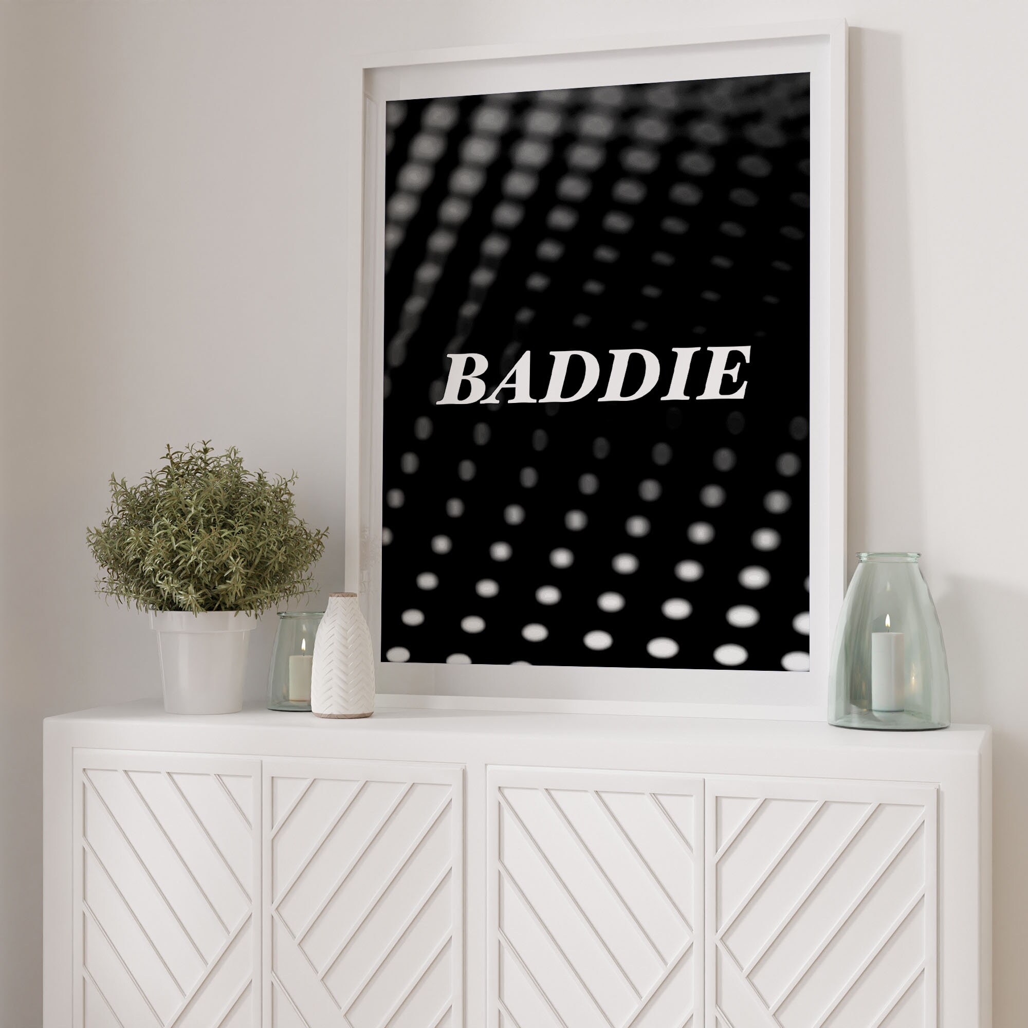 Baddie Poster Digital Download Wall Art - Etsy