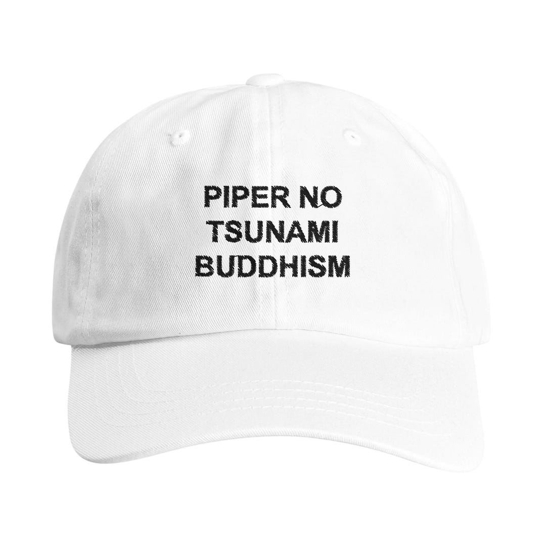 Piper No! Tsunami Buddhism Hat - Etsy