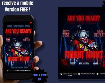 Halloween Party Flyer and Poster, Halloween Invitation Template ...