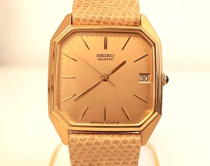 Vintage Seiko Quartz Octagonal Japan Ladies Watch - Etsy
