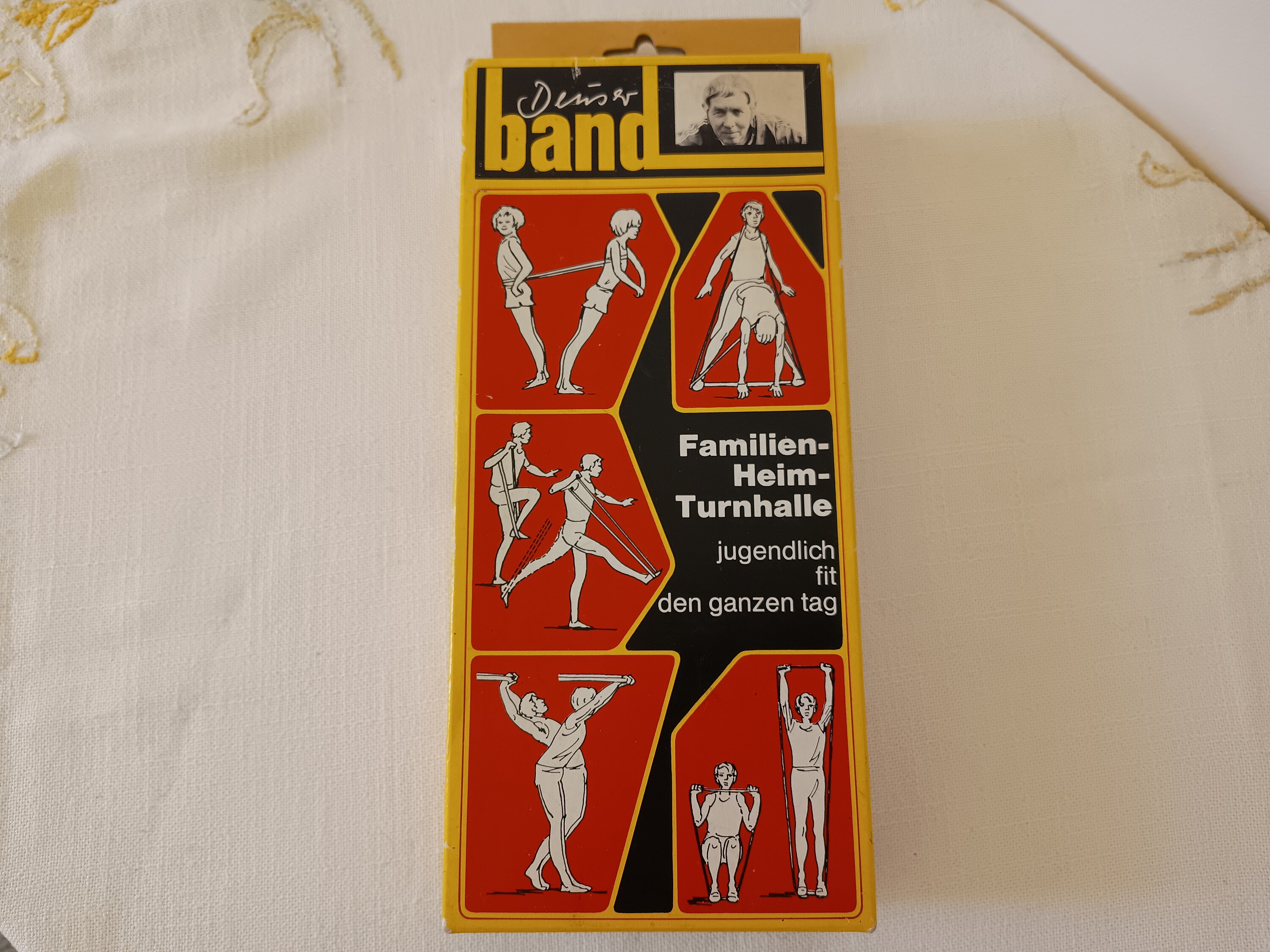 1960s Vintage Fitness Training Deuser-band Germany Rare in Original Box ...