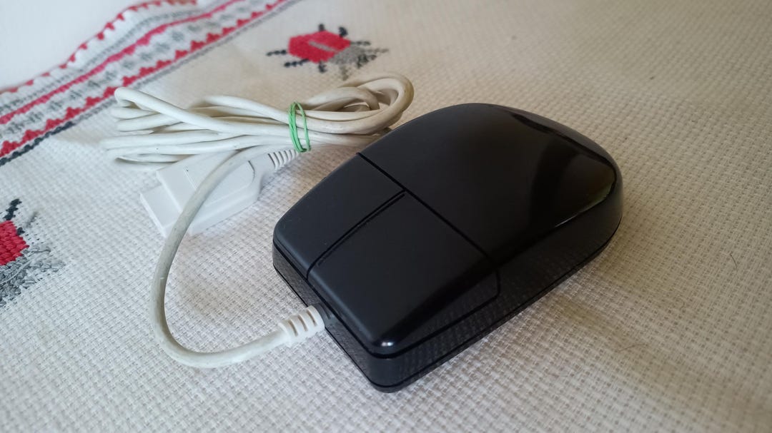 Vintage Sunnyline Dr-mouse Amiga Mouse Black - Etsy