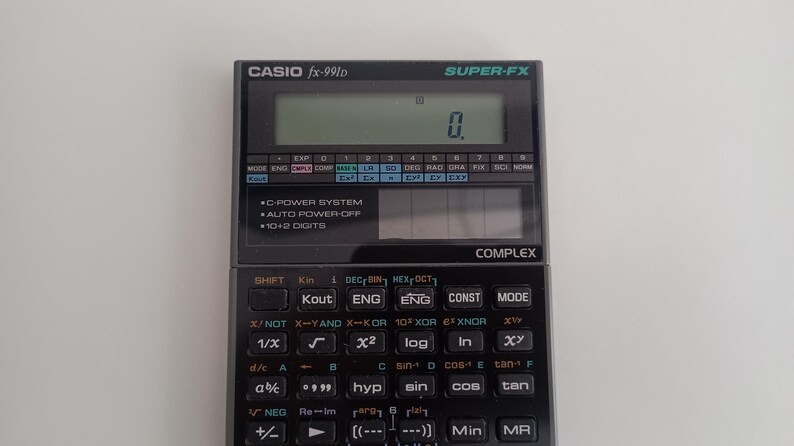 Casio FX-991D Super-fx Complex Calculator | Scientific Calculator for ...