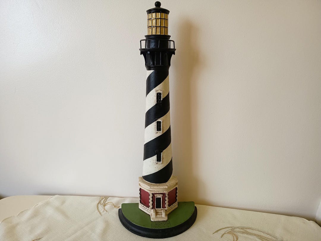Large Cape Hatteras Lighthouse Door Stopper Art Deco Cast Iron Doorway Decor - Etsy