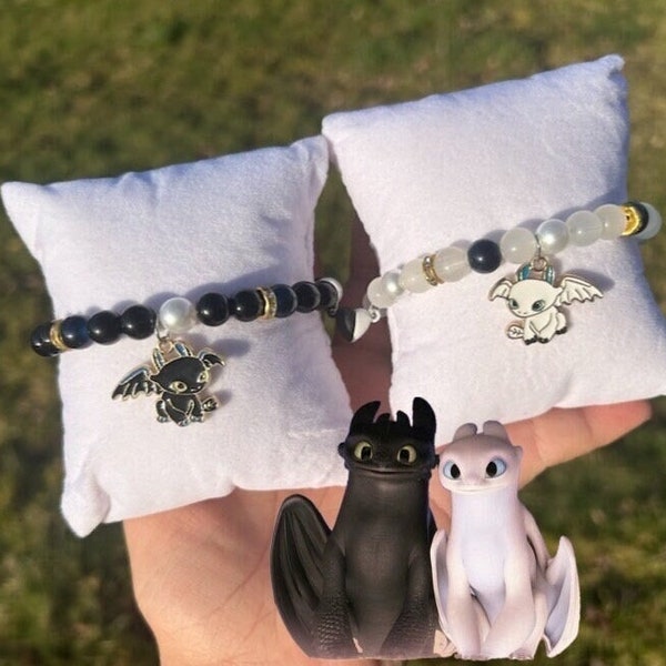 Toothless and Light Fury Jewelry - Etsy