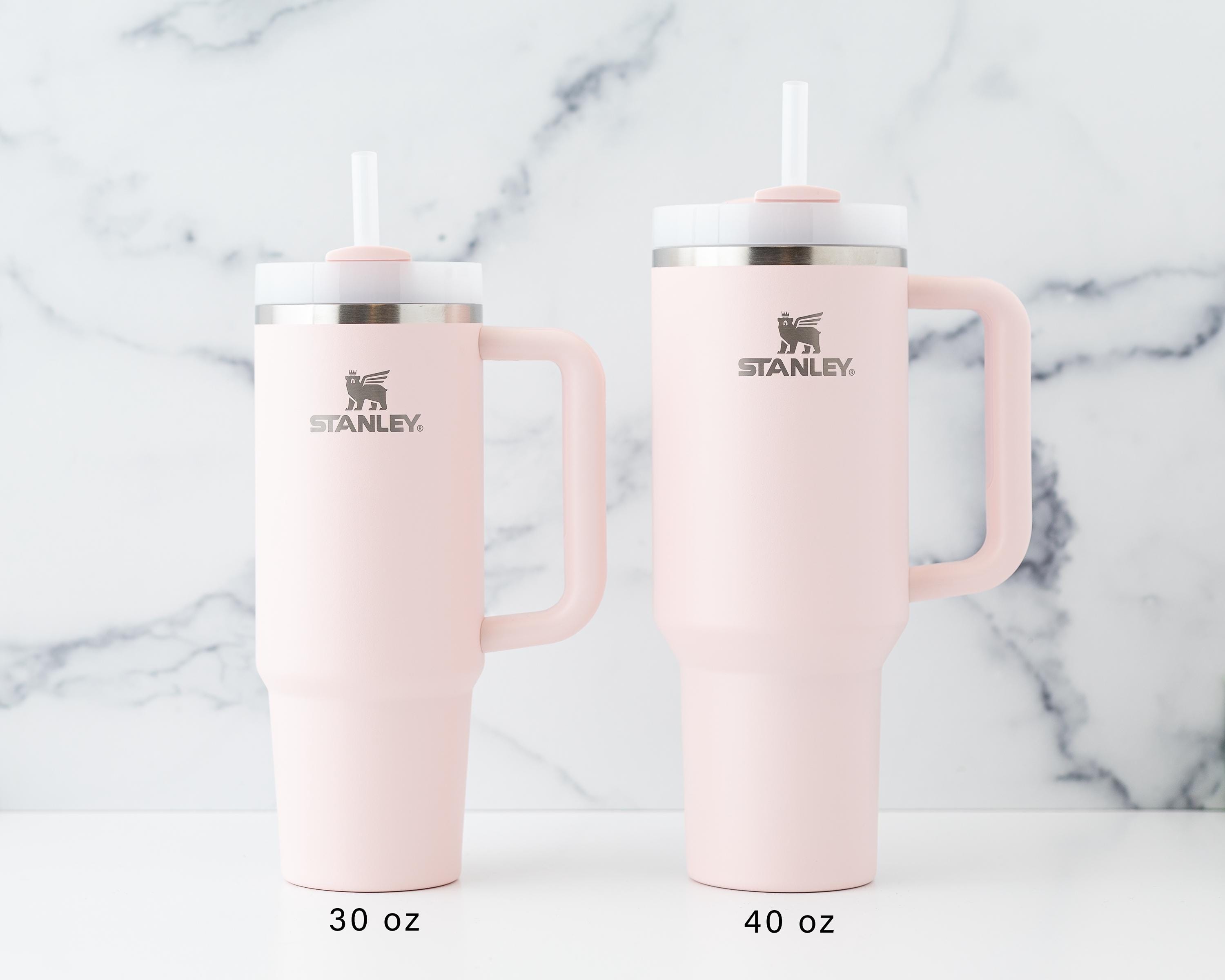 Stanley Tumbler Engraved With Zinnia & Carnation Floral Design | Bloom ...