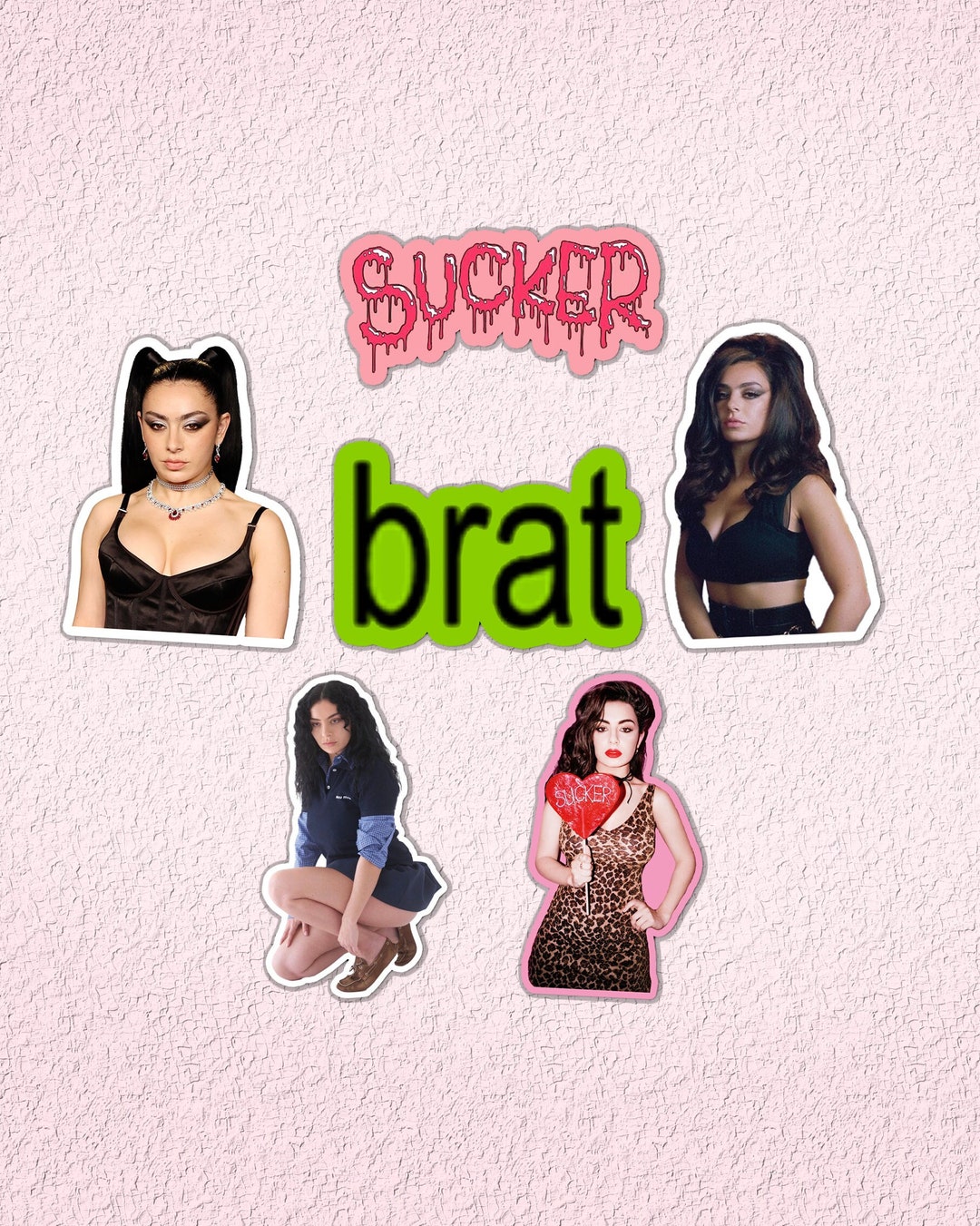 Charli XCX Sticker Pack - Etsy