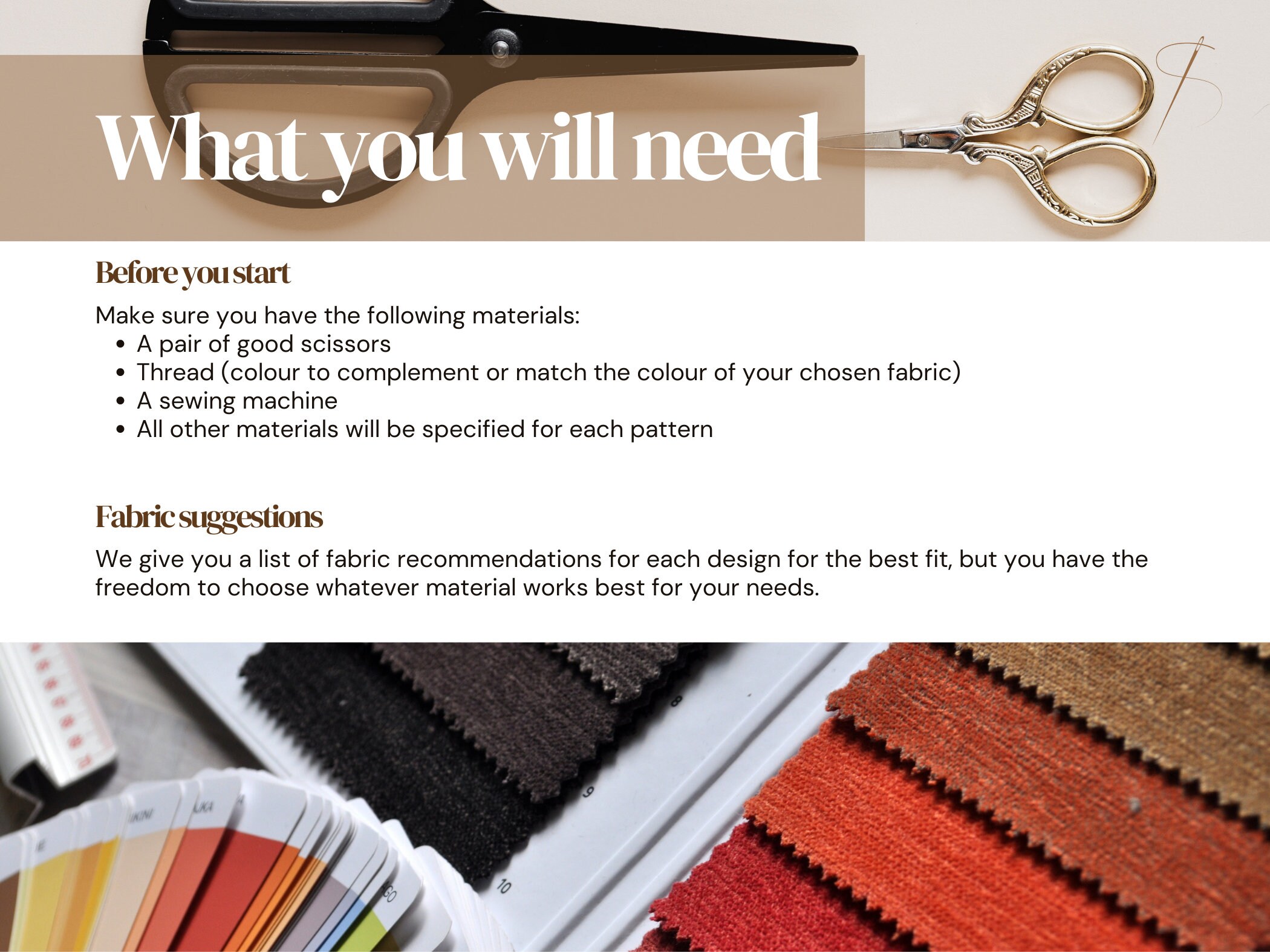 For Girls Who Like Flow Sewing Pattern Bundle, 3 Designs, Womens Summer ...