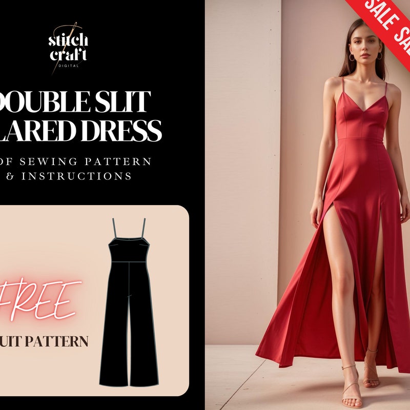 Double Slit Dress - Etsy