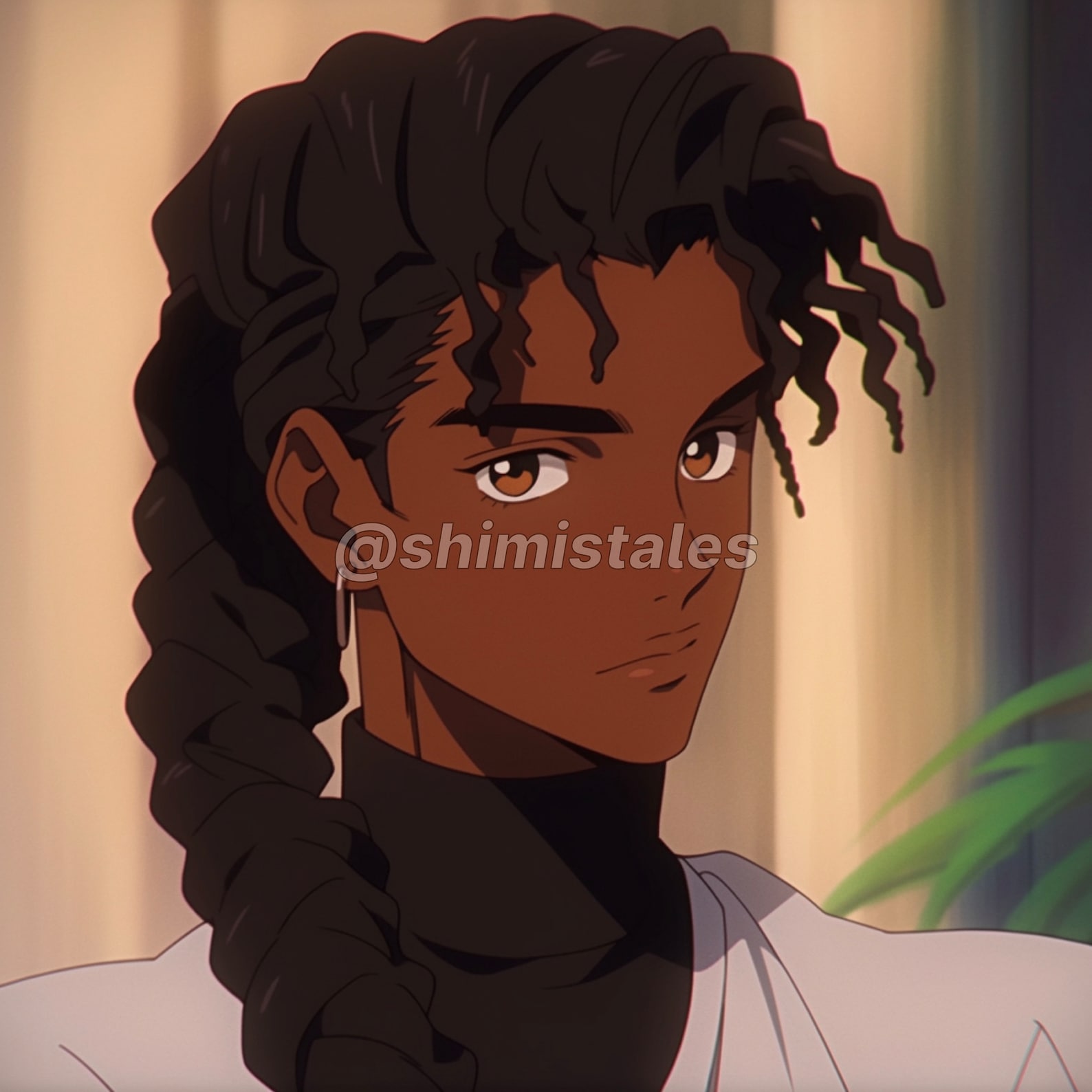 Oc Character Design, 90s Anime Character Design, Retro Anime PFP, Ai ...