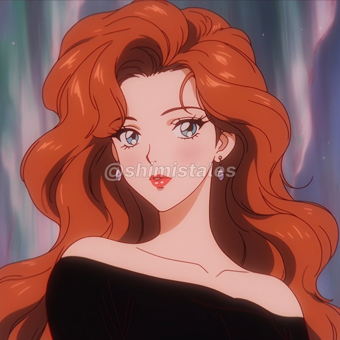 Oc Character Design, 90s Anime Character Design, Retro Anime PFP, Ai ...