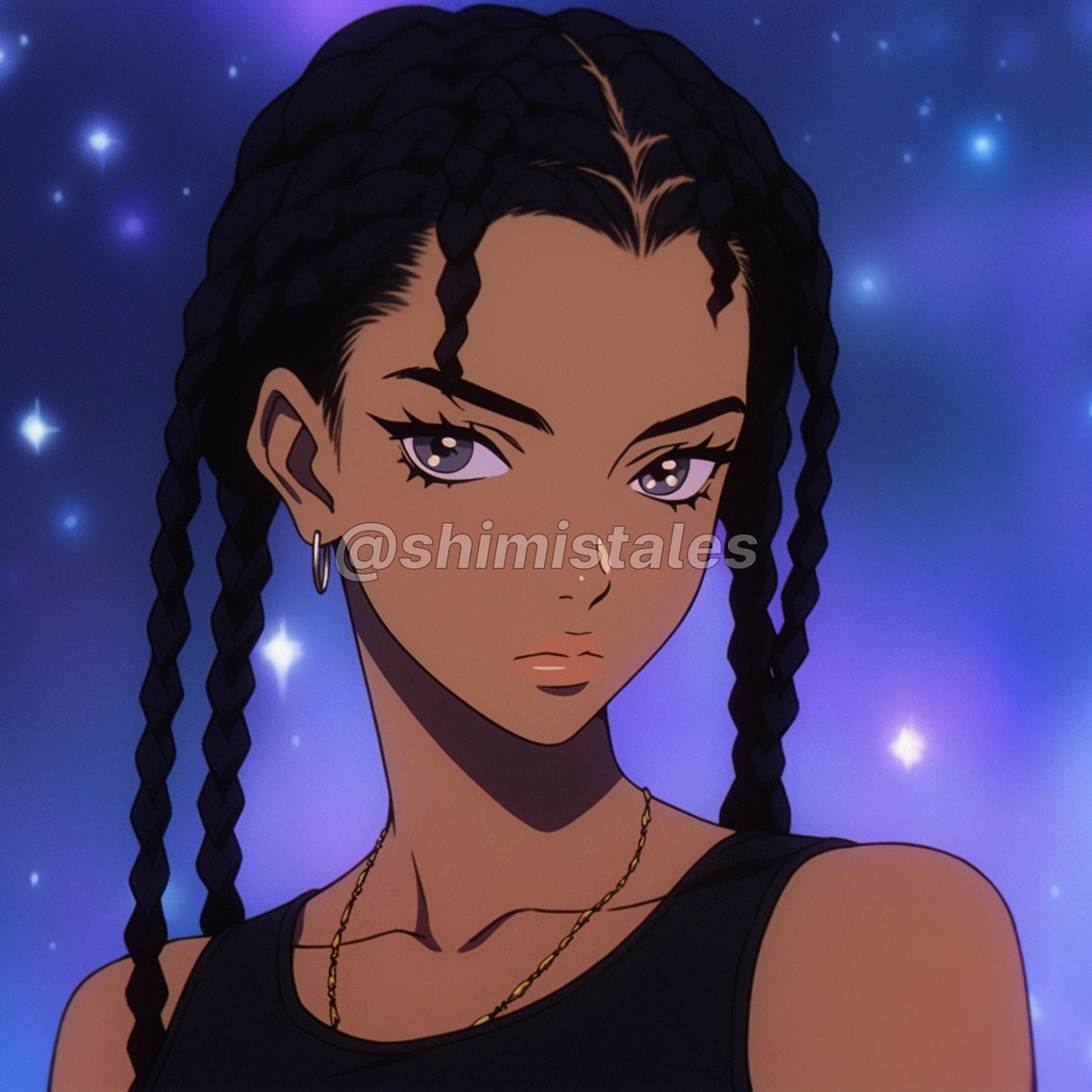Oc Character Design 90s Anime Character Design Retro Anime - Etsy