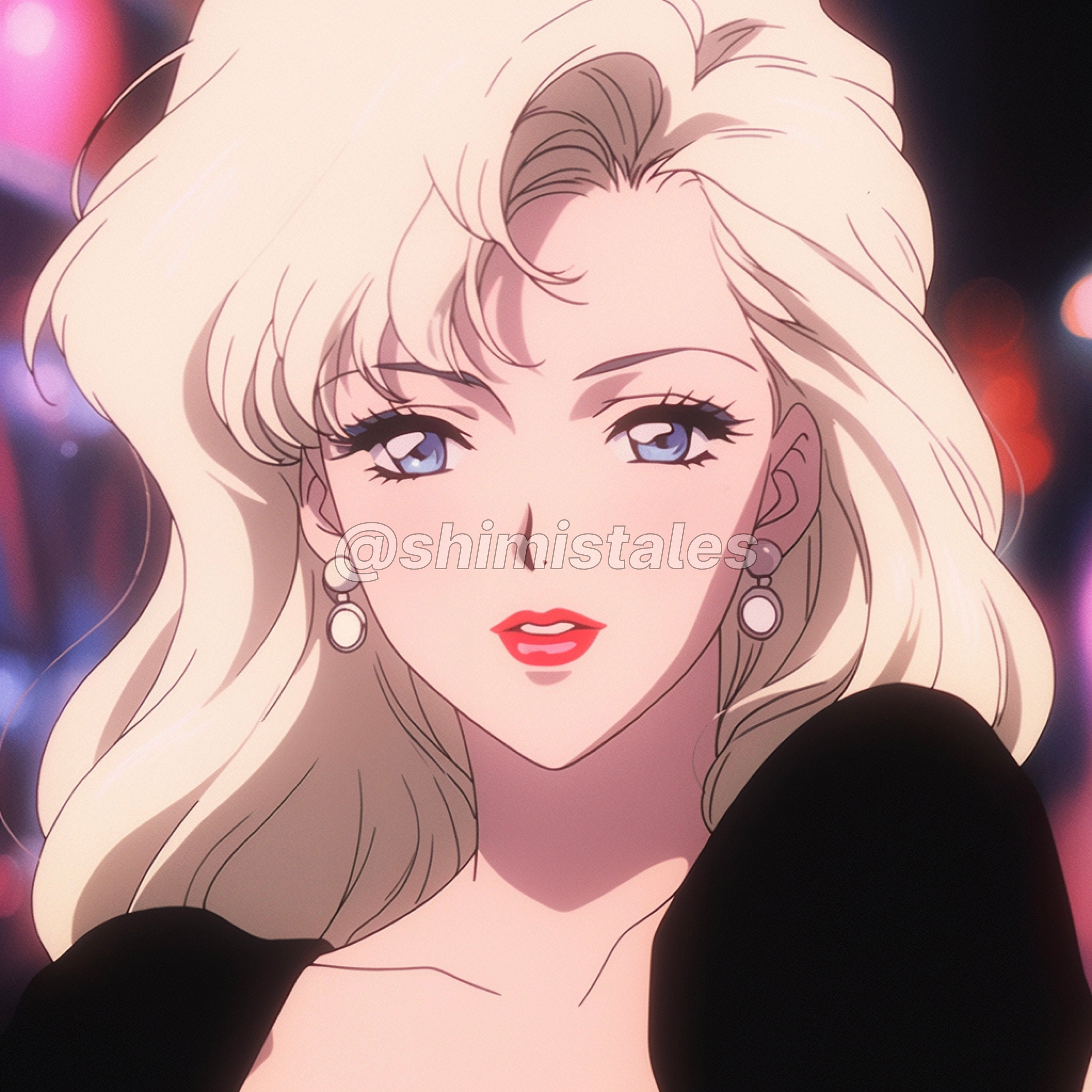 Oc Character Design 90s Anime Character Design Retro Anime - Etsy