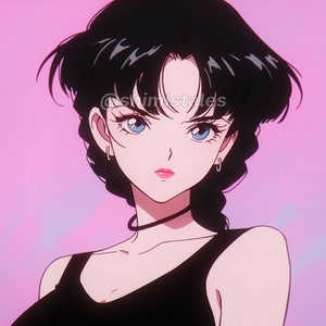 Oc Character Design 90s Anime Character Design Retro Anime - Etsy