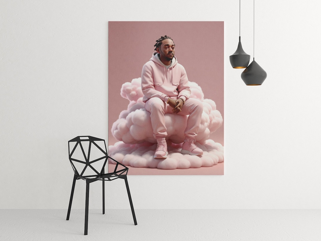 Kendrick Lamar Art Print Kendrick Lamar Wall Poster Kendrick Lamar Fan ...