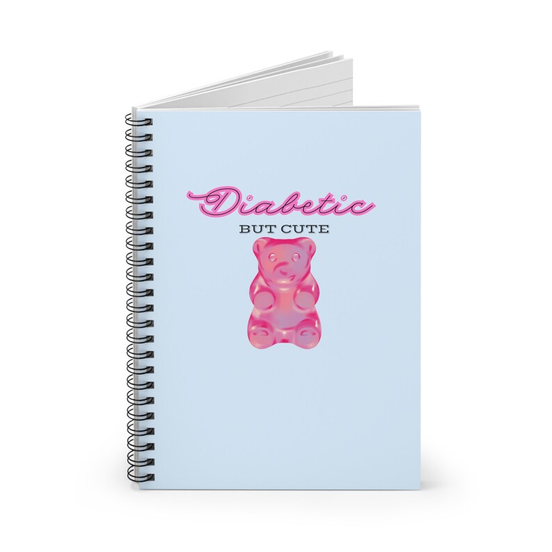 Diabetic Spiral Notebook Diabetes Coquette Notebook Cute Journal ...