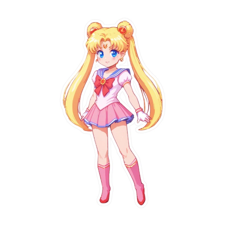 Sailor Moon Sticker Sailor Moon Decal Vinyl Anime Sticker Waterproof ...