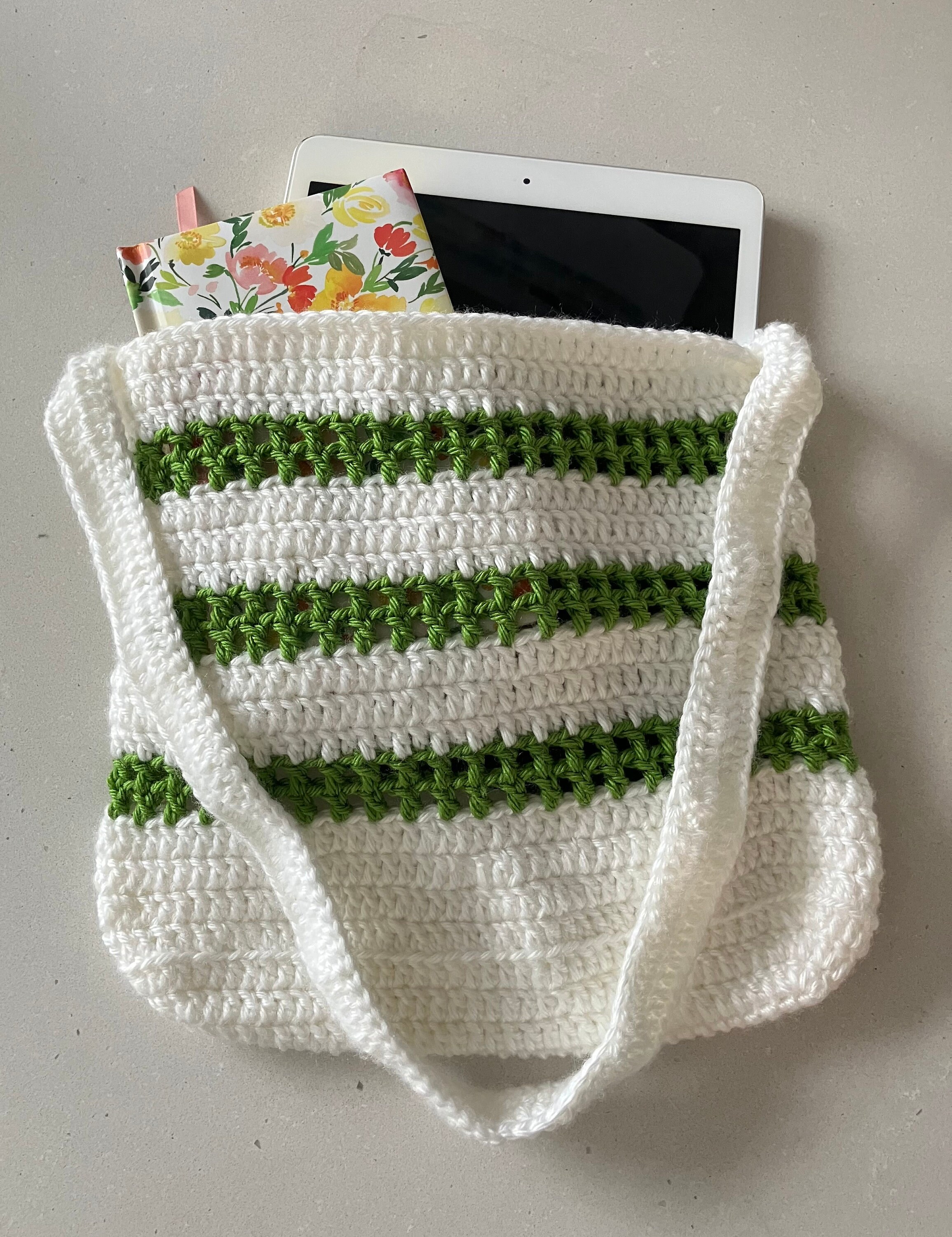 Fish Knit Stripe Bag - Etsy