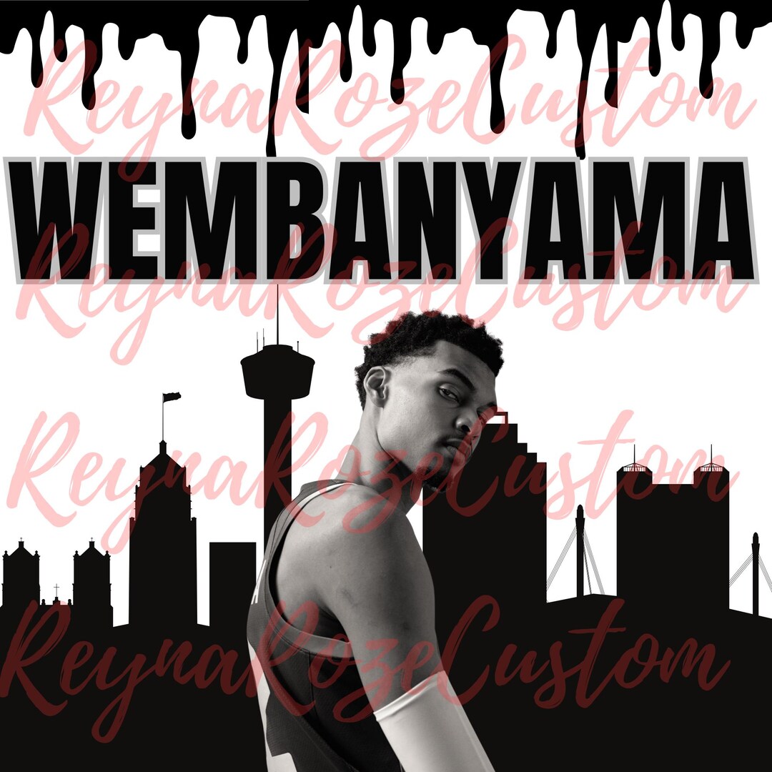 Victor Wembanyama Drip Png - Etsy