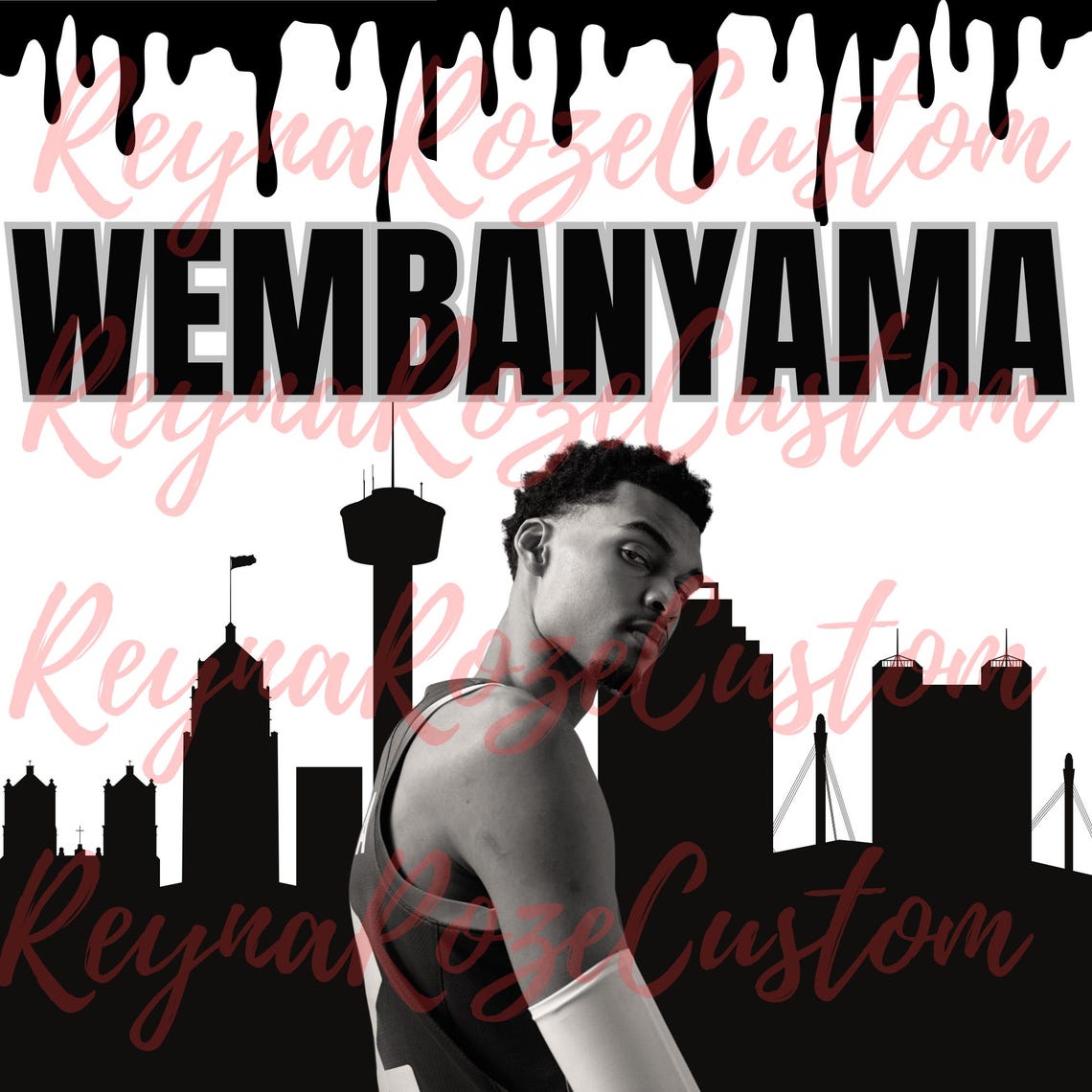 Victor Wembanyama Drip Png - Etsy