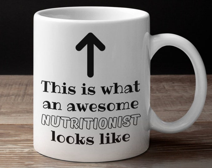 Funny Nutritionist Mug Being a Nutritionist is Like Riding a Bike ...