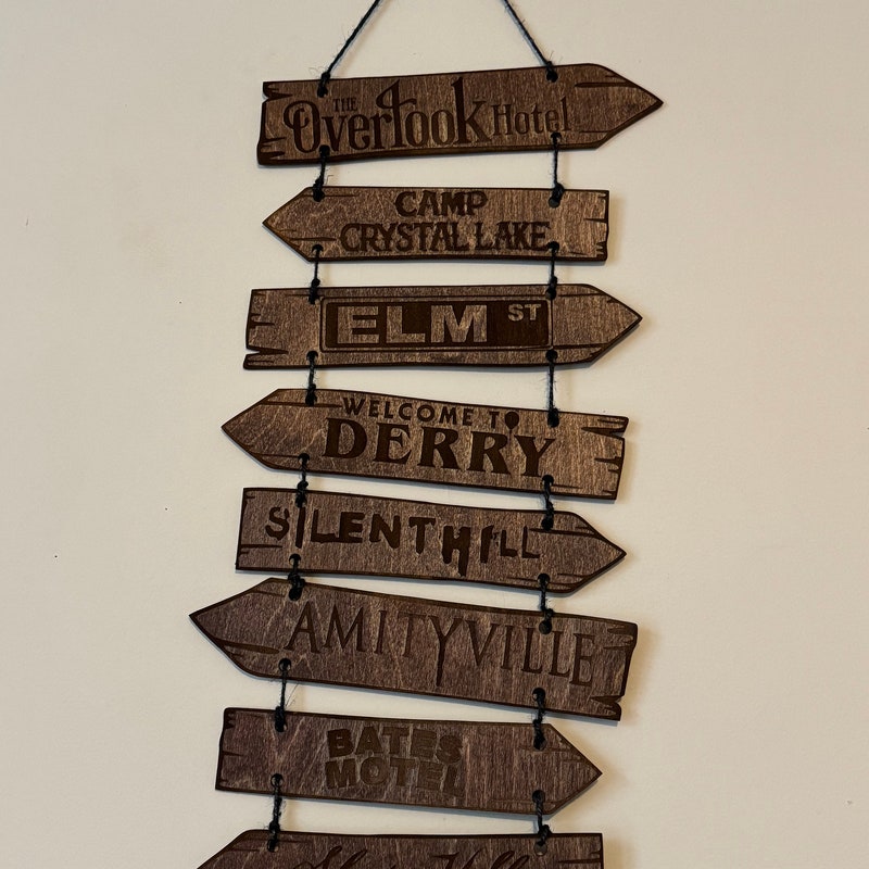 Horror Movie Signs - Etsy