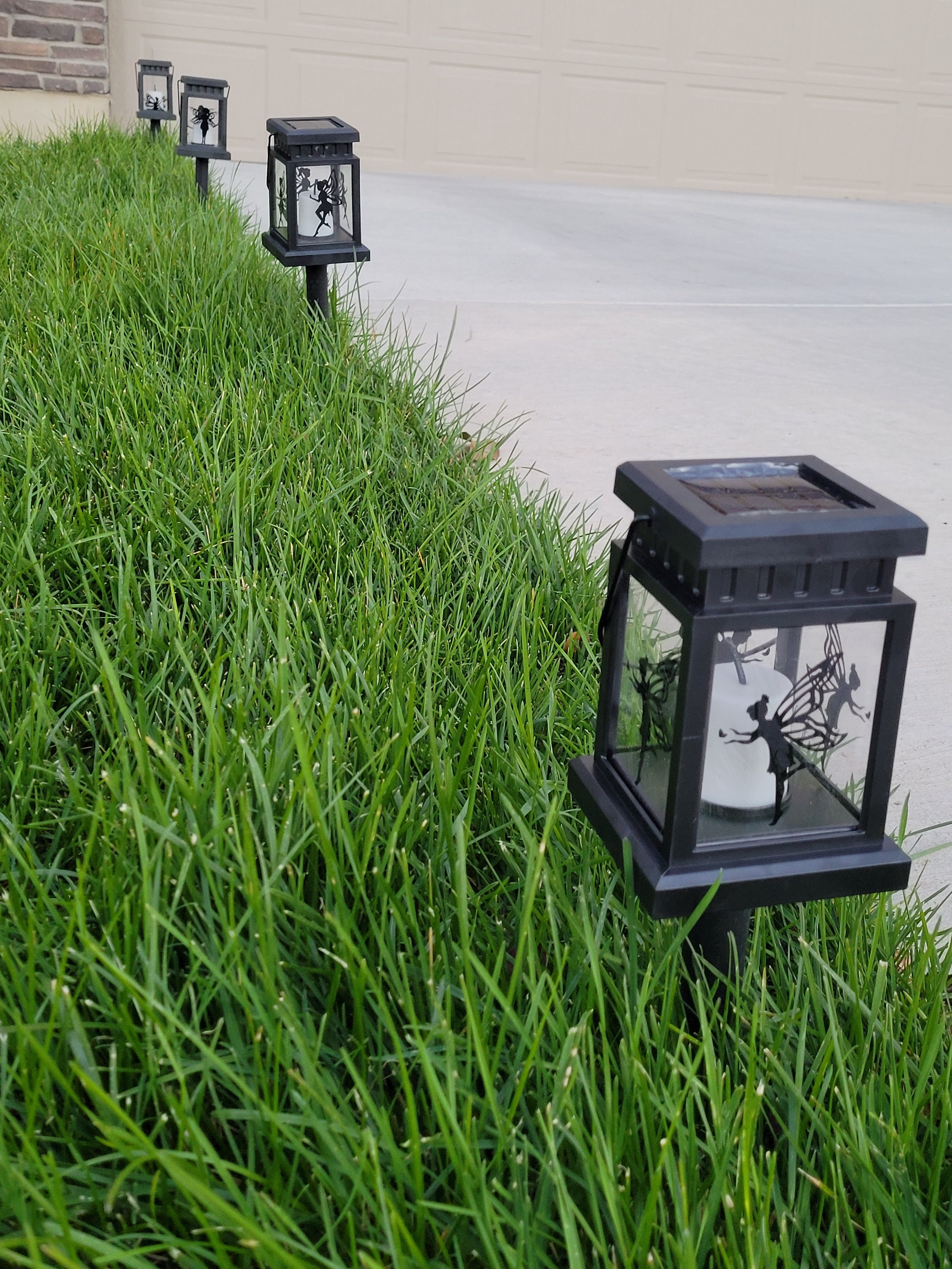 Solar Fairy Lanterns, 4 Pack Solar Lights, Outdoor Fairy Lights, Solar ...