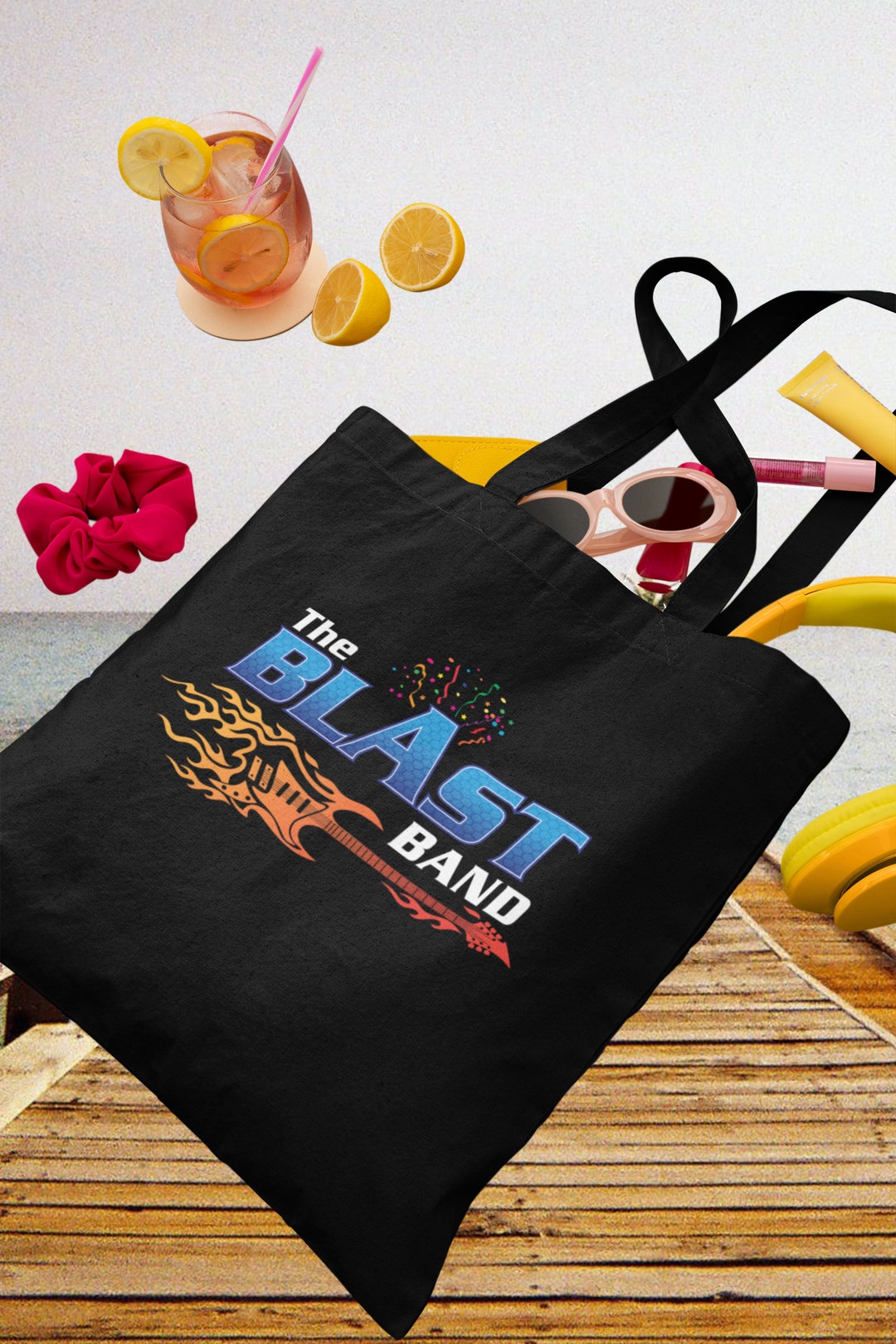 Blast Band Tote Bag ***FREE SHIPPING! - Etsy