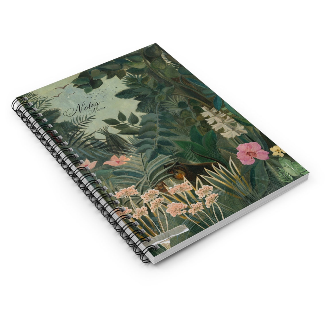 Jungle Theme Spiral Notebook Ruled Line, Notebook, Notebook for Student ...