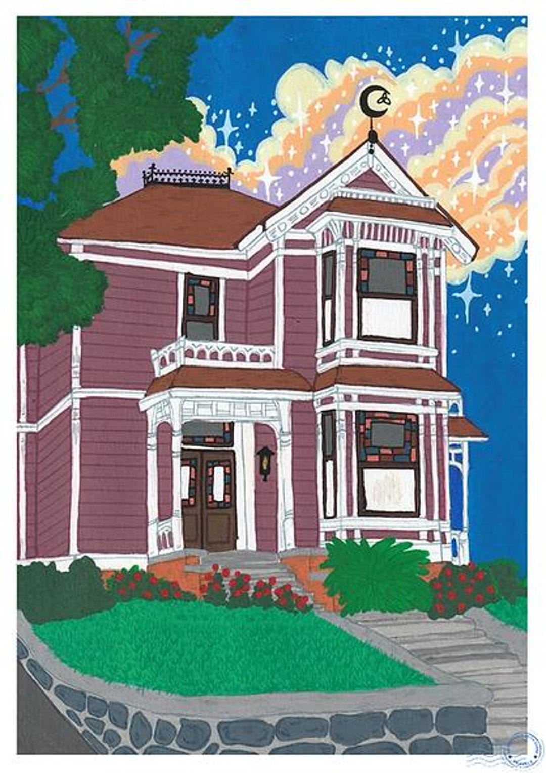 Charmed Again A4 Print - Etsy