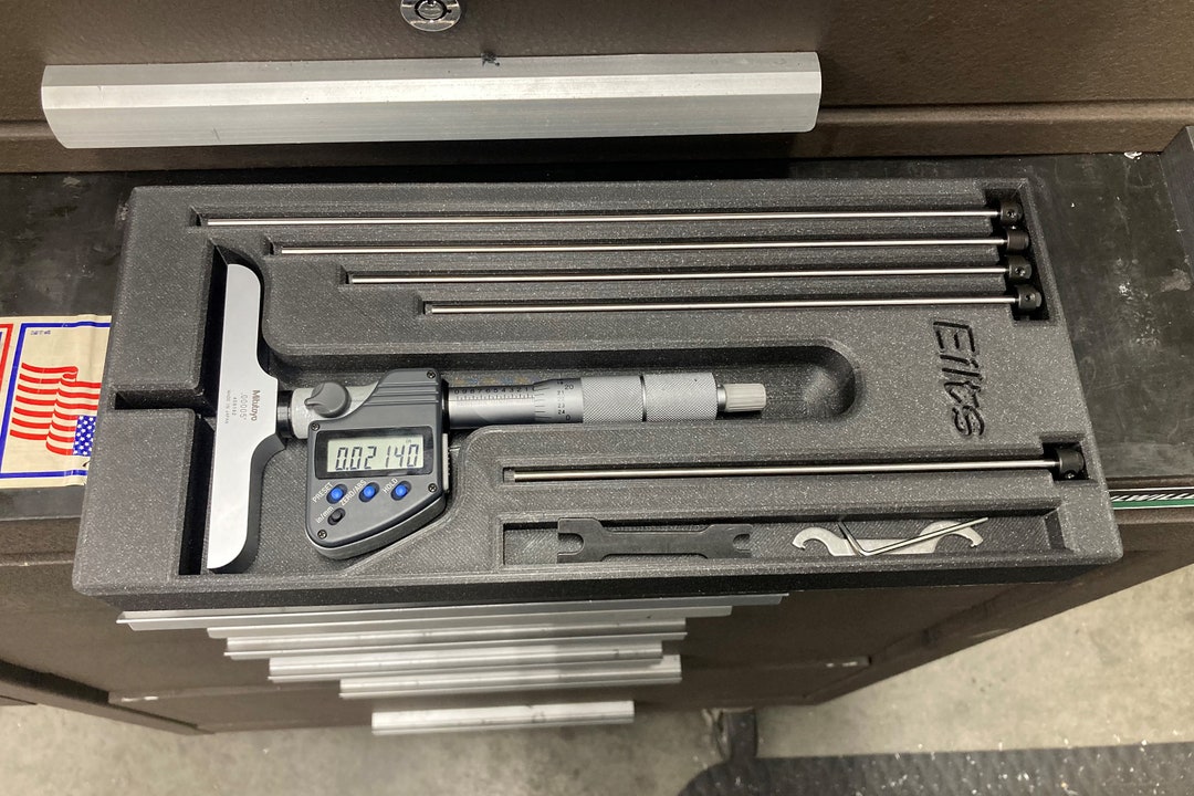 Mitutoyo Digital Depth Micrometer Case/organizer files Only - Etsy