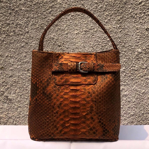 Snake Skin Bag - Etsy