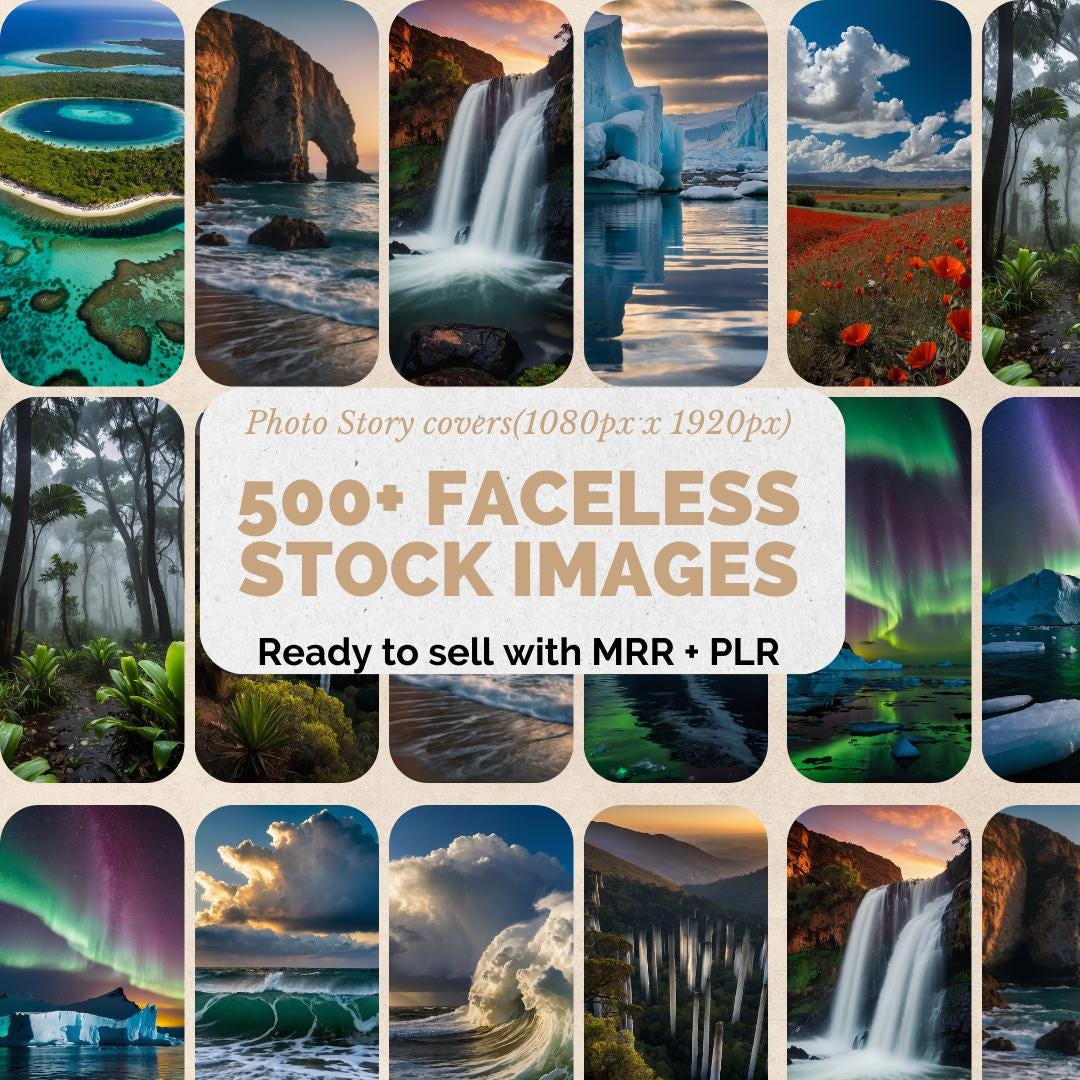 500+ Photo Story Covers With Natural Landscapes, MRR PLR Stock Images ...